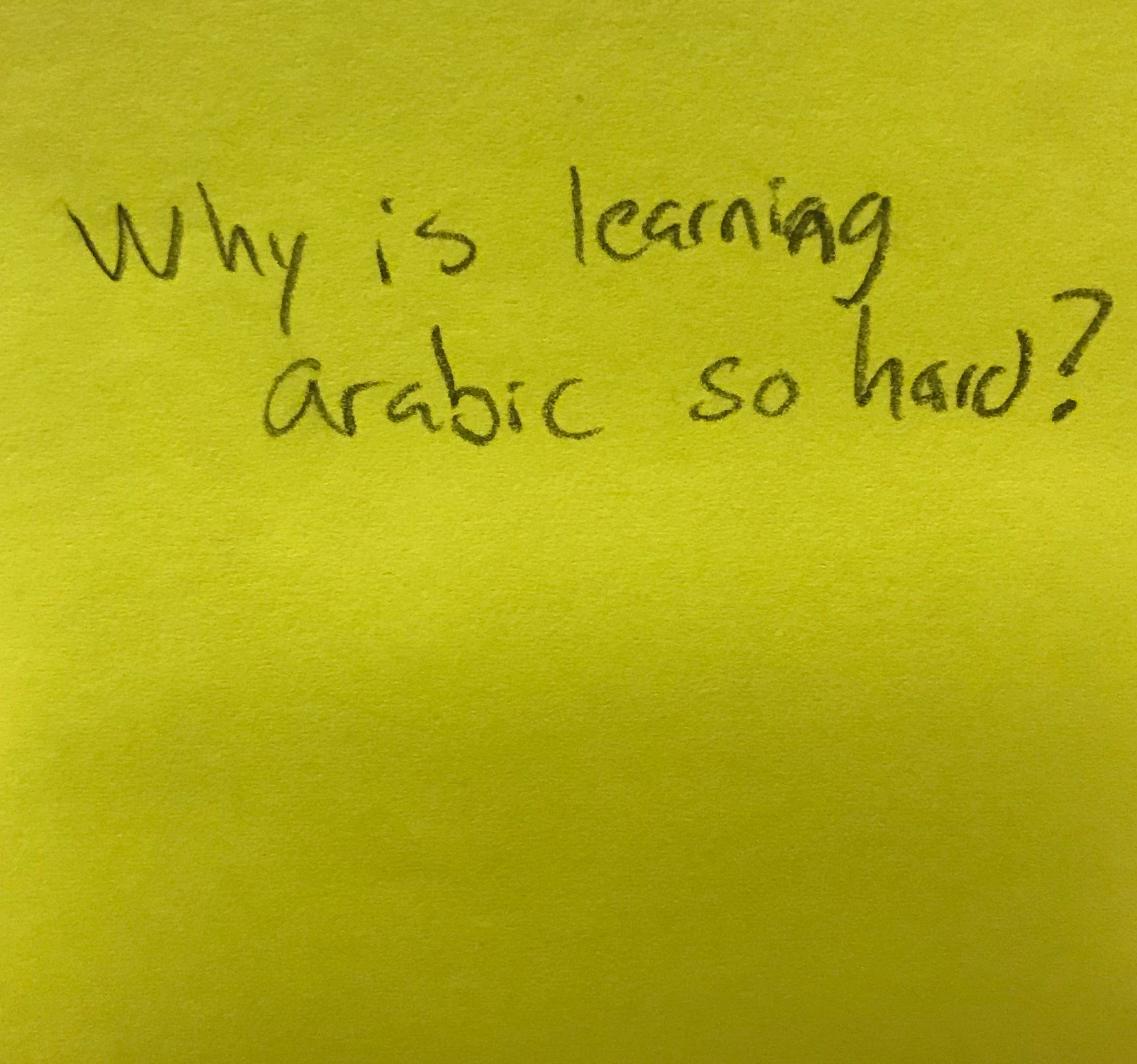 Languages The Answer Wall
