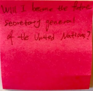 Will I become the future secretary general of the United Nations? – The ...