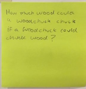 How much wood could a woodchuck chuck if a woodchuck could chuck wood ...