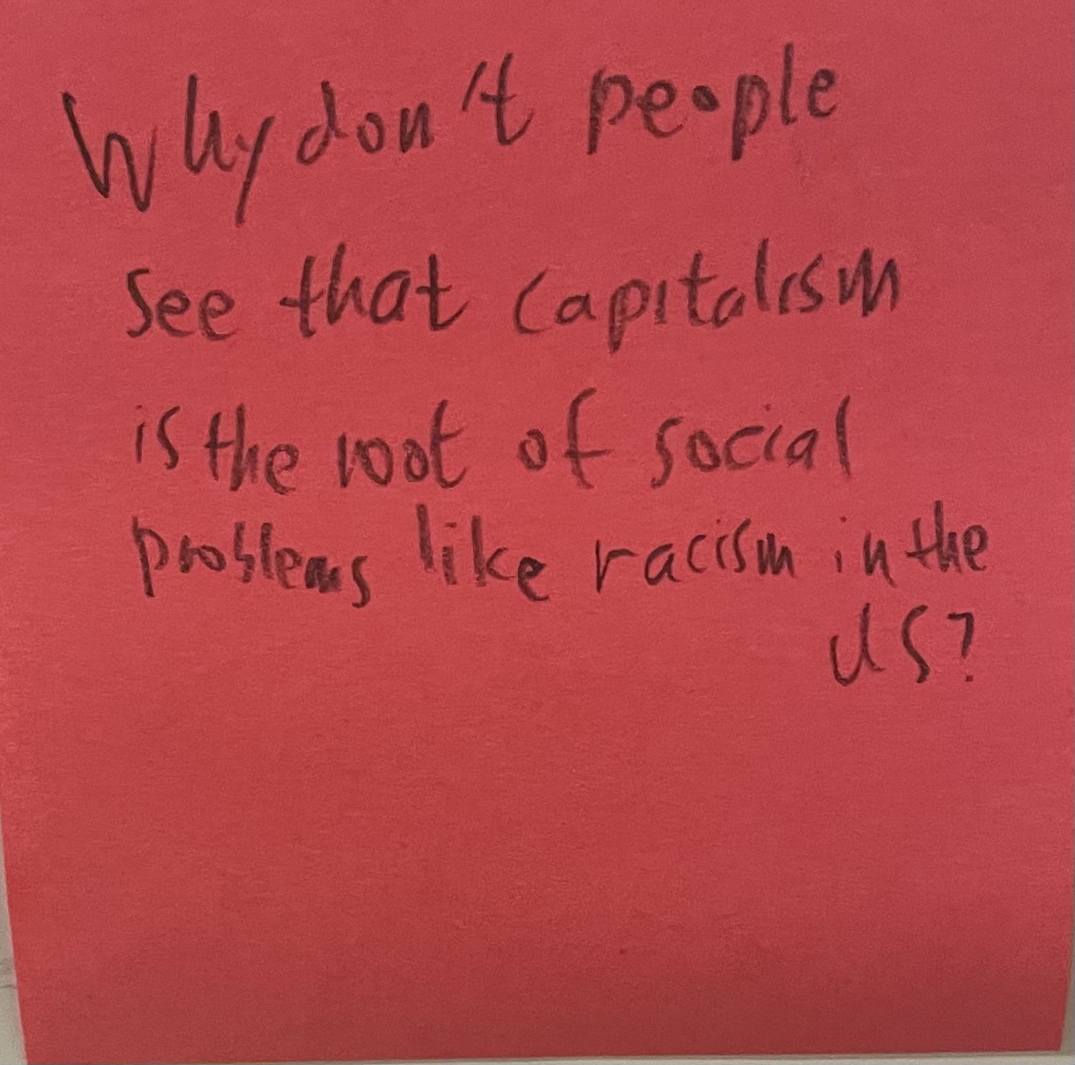 Why Don t People See That Capitalism Is The Root Of Social Problems