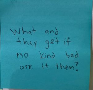 What and they get if no kind bad are in them? – The Answer Wall