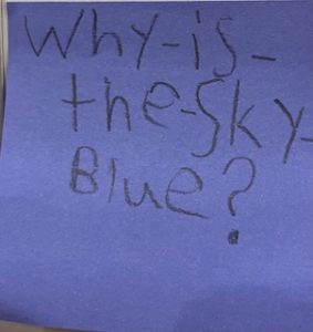 Why is the sky blue? – The Answer Wall