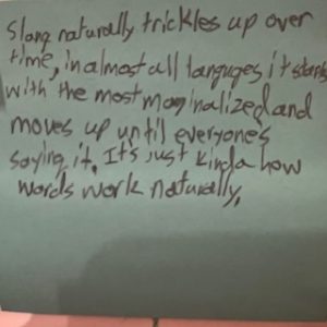 Why do people take slang & terms from black or queer communities? ie ...