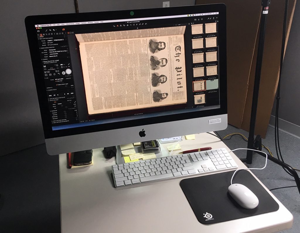 Backstage at the Digitization Lab – Boston College Libraries News