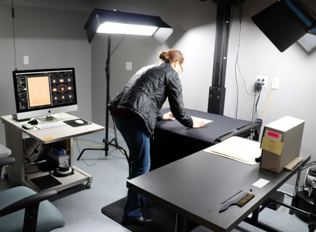 Backstage at the Digitization Lab – Boston College Libraries News